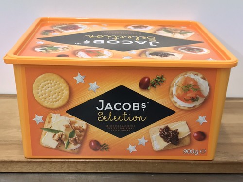 Jacobs Cream Cracker Selection Box 900g 8 Varieties , Biscuits For ...