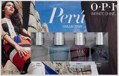 New! OPI Mini Peru Collection Fall 2018 Infinite Shine Nail Lacquer Set ...