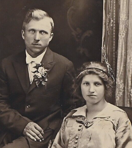 Attractive Couple Early 1900s, High-Quality Portrait, Antique Photo | eBay