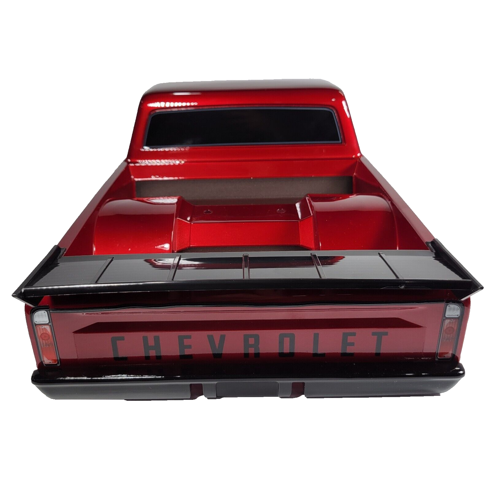 Fits Traxxas Drag Slash Red C10 Chevrolet Painted Body w/ Wing Grill ...