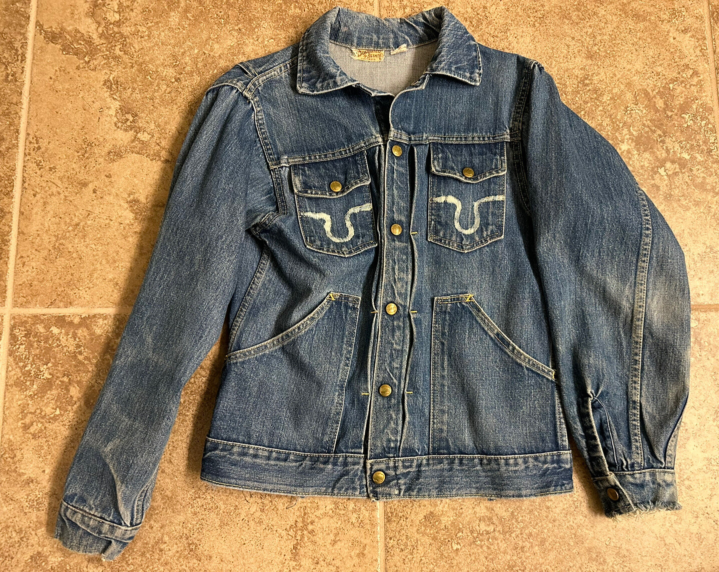 VINTAGE Big Smith Buckaroo Denim Jacket- Women’s Small - Gem