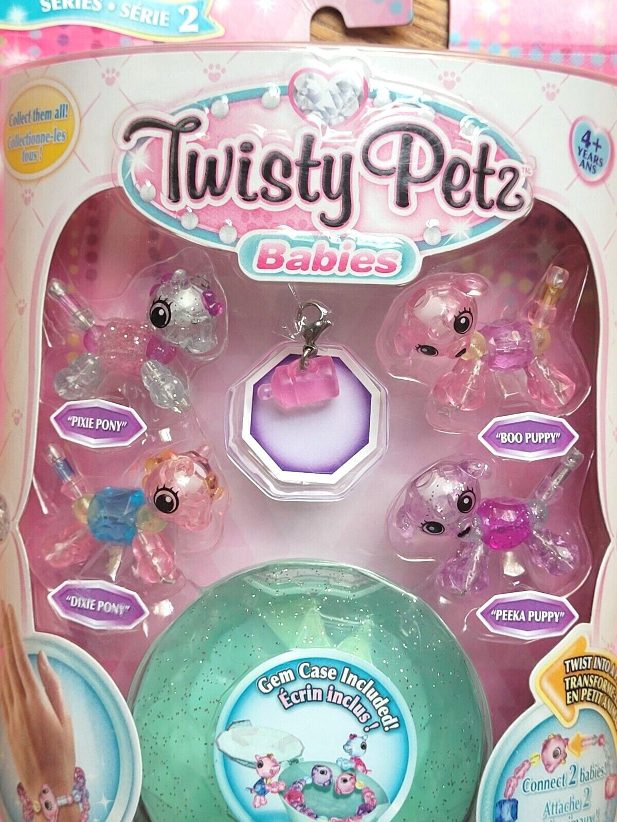 NIB Rare Twisty Petz Babies Series 2 Puppies and Ponies w/ Charm and ...