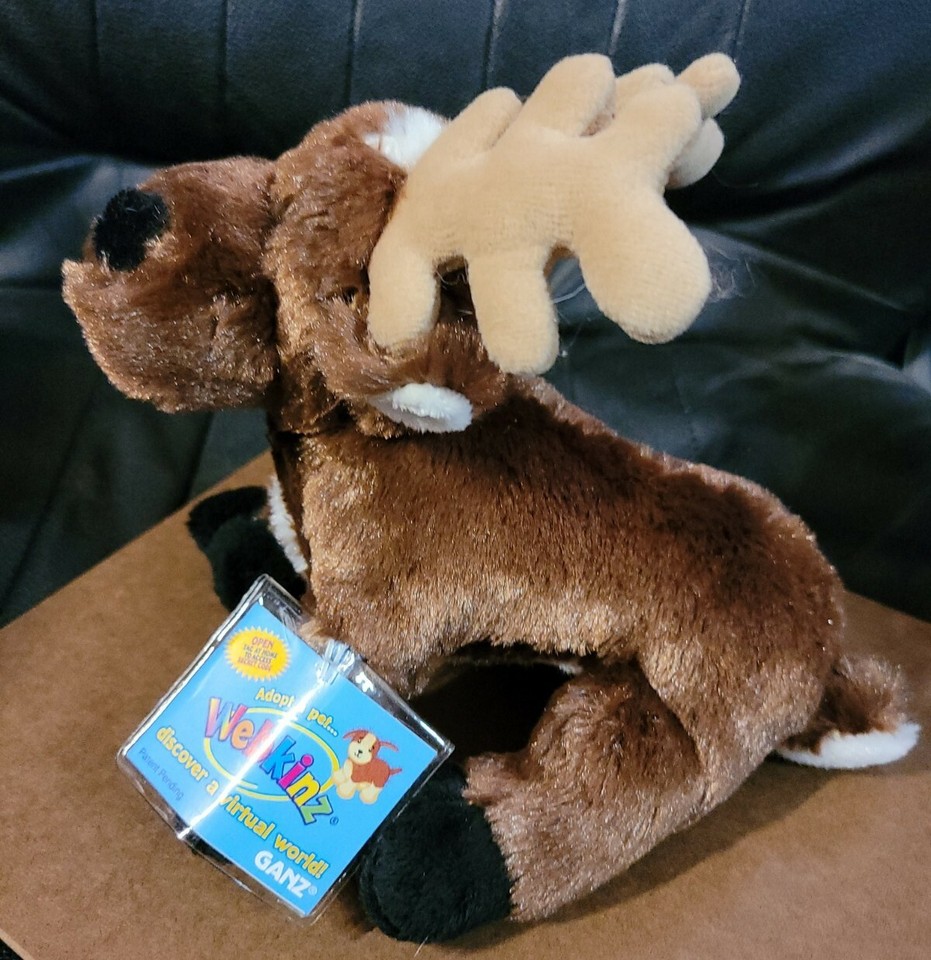 Webkinz "Moose" Plush Animal With Tags | eBay
