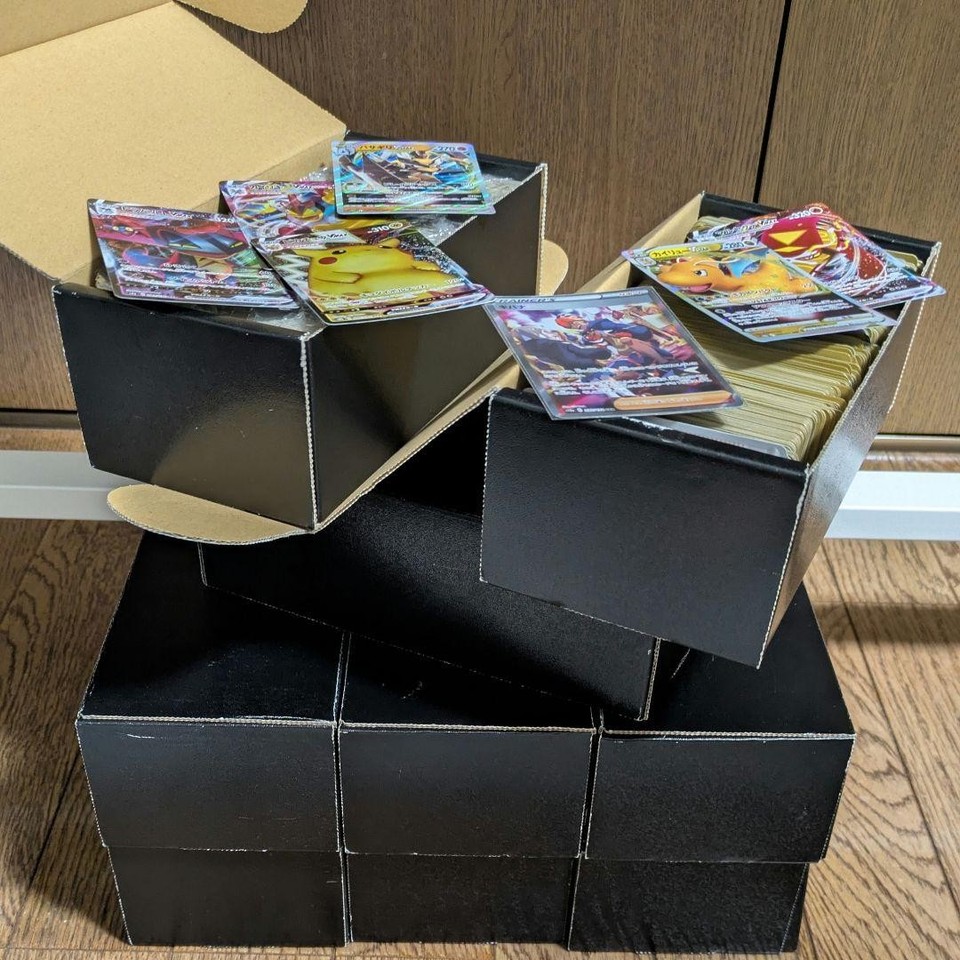 Pokemon Card Lot 6000 7000 Holos Rare Cards with Box and Sleeves Bulk Deal | eBay