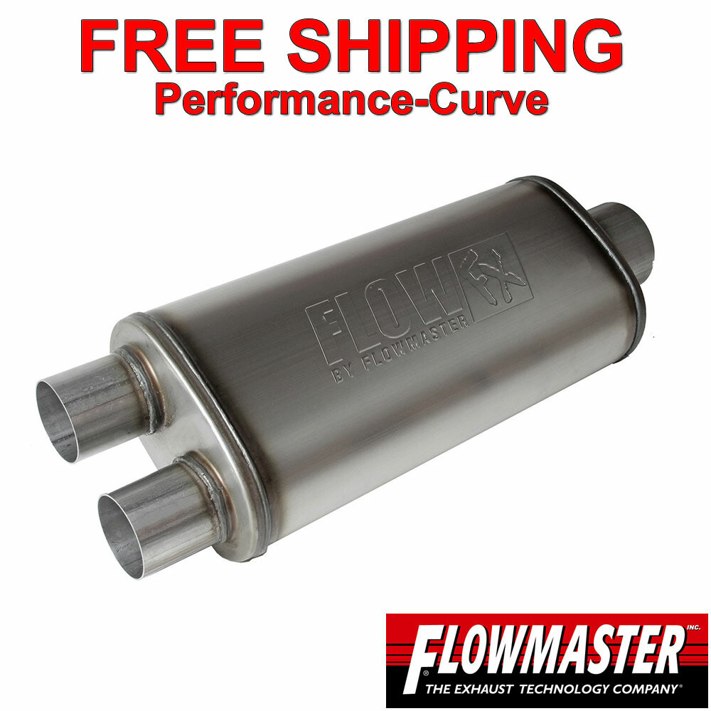 Flowmaster FlowFX 3.50" in / Dual 2.5" out Muffler Performance Exhaust ...