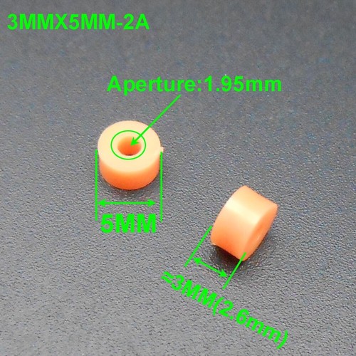 1000Pcs Soft Plastic Shaft Spindle Axle Sleeve Bushing Bore 2MM 1.95MM ...