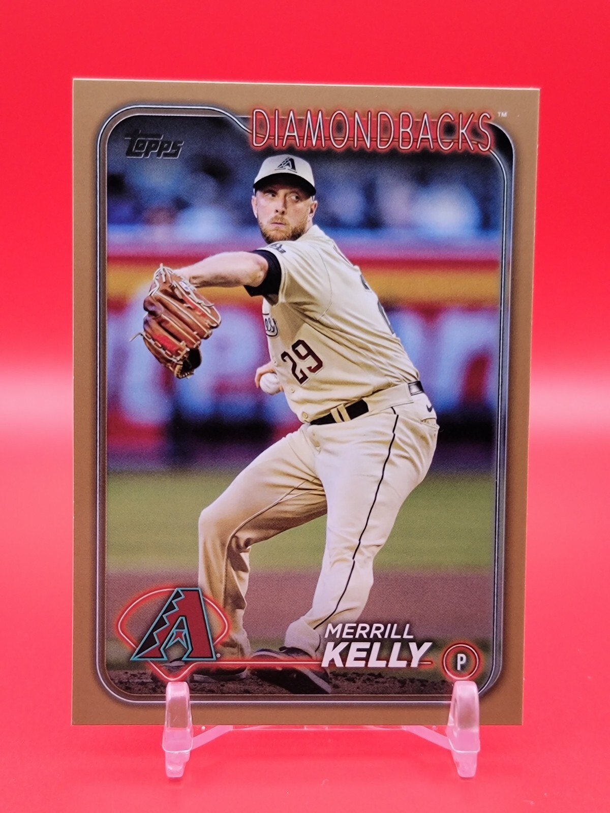 BARGAIN BIN: 2024 Series 1 Merrill Kelly True Gold /2024 Diamondbacks ...