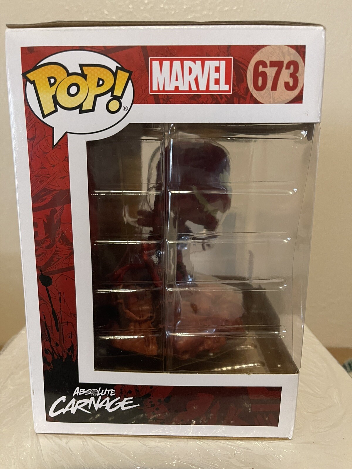 Funko Pop! MARVEL Heroes Absolute Carnage 673 Deluxe Vinyl Figure PX ...