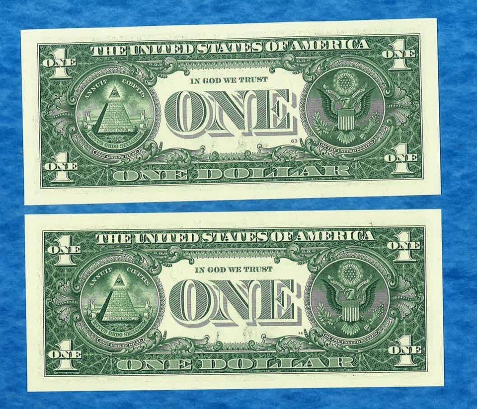 💵 LOW DUPLICATE SERIAL NUMBER MATCHING DOLLAR NOTES! –SAME SERIALS - | eBay