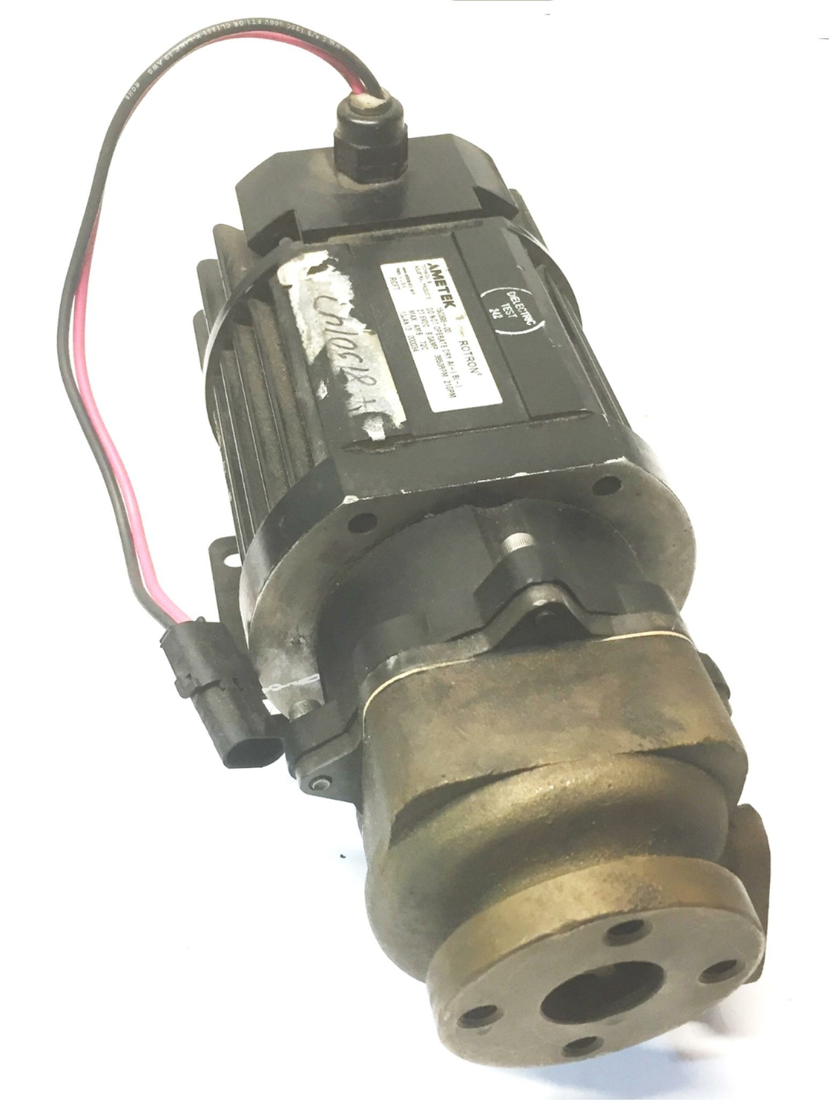 Ametek ROTRON Seal-Less 27.6 VDC 9.0 Amp Pump Assembly 150398-00 | eBay