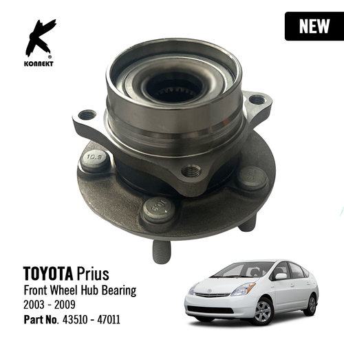 Front Hub Wheel Bearing Kit for TOYOTA Prius | 2003 - 2009 | 43510 ...