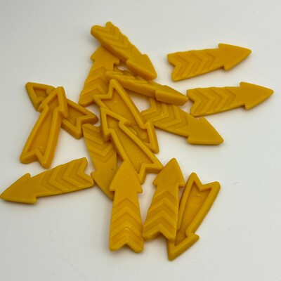 Risk Reinvention 15 Yellow 3-Troop Arrows 2008 Replacement Pieces Parts ...