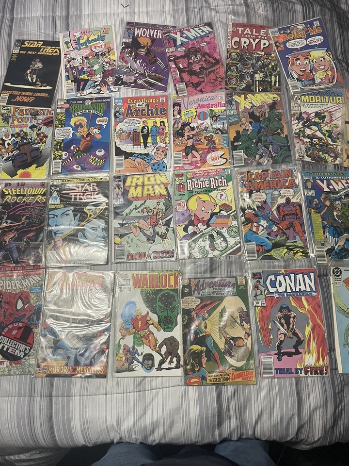 Over 100 Old Comic Books | eBay