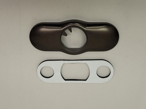 Moen Sink Base Plate 138154 - Oil Rubbed Bronze with Gasket | eBay