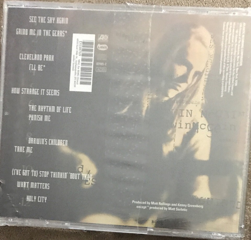 EDWIN McCAIN - MISGUIDED ROSES - BRAND NEW - Includes l’ll BE HIT Song ...