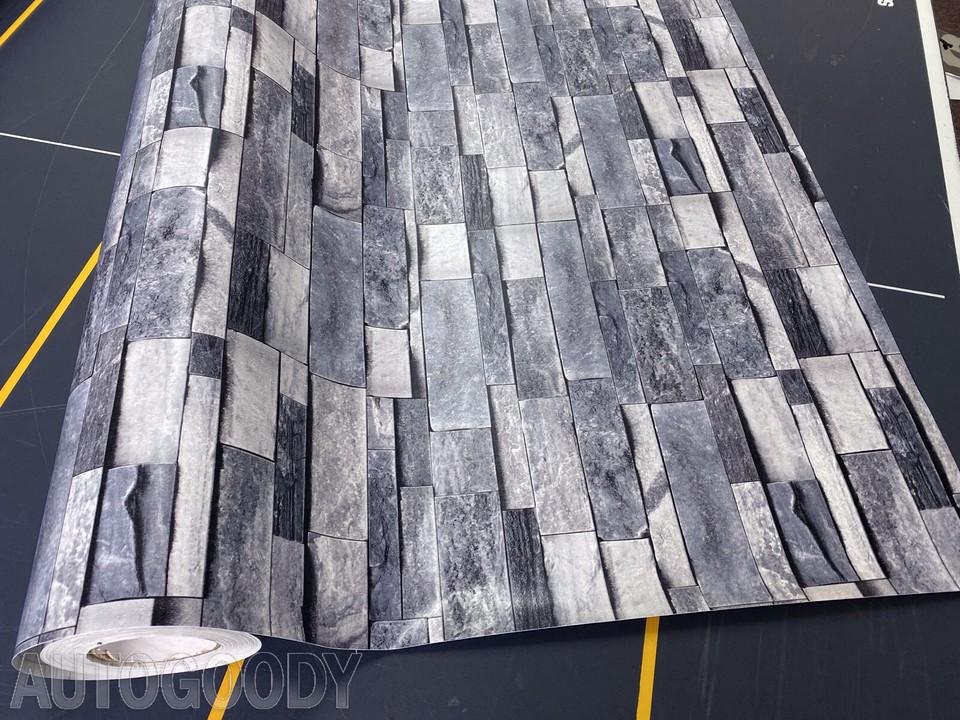 3D Stone Rock Wallpaper Background Modern Vinyl Film Sticker Peel-and ...