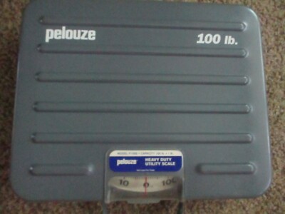 Pelouze Model P100S 100 lb Heavy Duty Utility Shipping Scale | eBay
