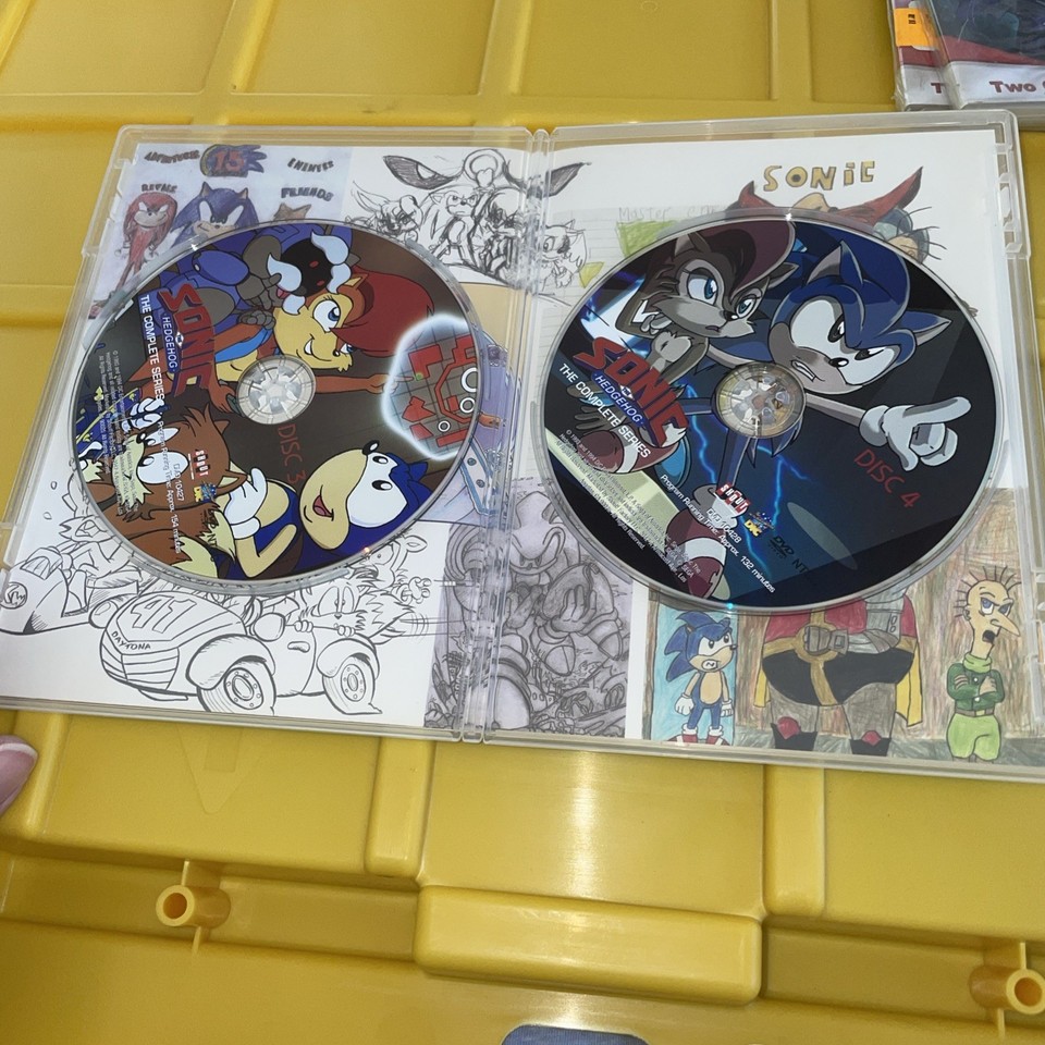 Sonic the Hedgehog The Complete Series 2 DVDs, Season 2 | eBay