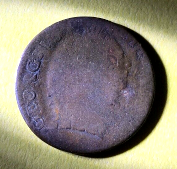 ASTOUNDING - 1773 King Geo III Colonial Copper Coin ☆ Great Piece of ...