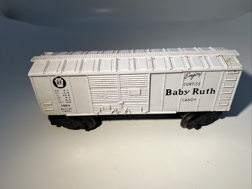 Lionel #9 1956 Pennsylvania 41' PRR X6014 Baby Ruth Candy White Box Car ...