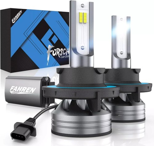 Fahren H13/9008 LED Light Bulbs High Low Dual Beam 30000 Lumens 6500K ...