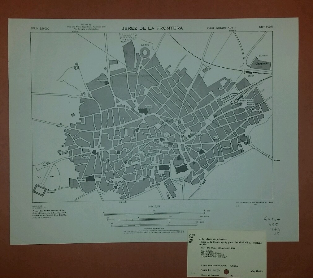 Jerez Tourist Map