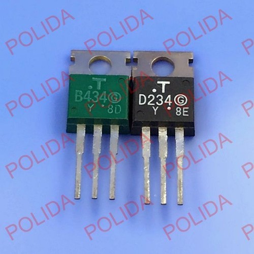 1pairs OR 2PCS Transistor TOSHIBA TO-220 2SB434/2SD234 B434/D234 | eBay