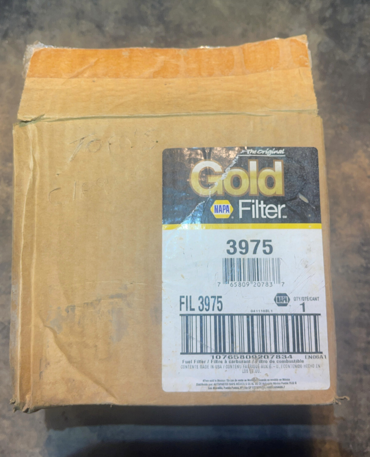 NAPA 3975 - Fuel filter cross reference