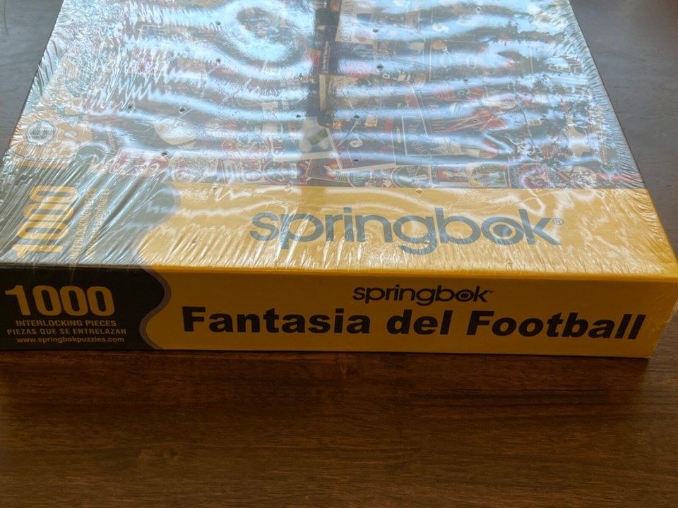 Football Fantasy (Super Bowl) Puzzle - Springbok 1000 pc, 24"x30", NEW ...