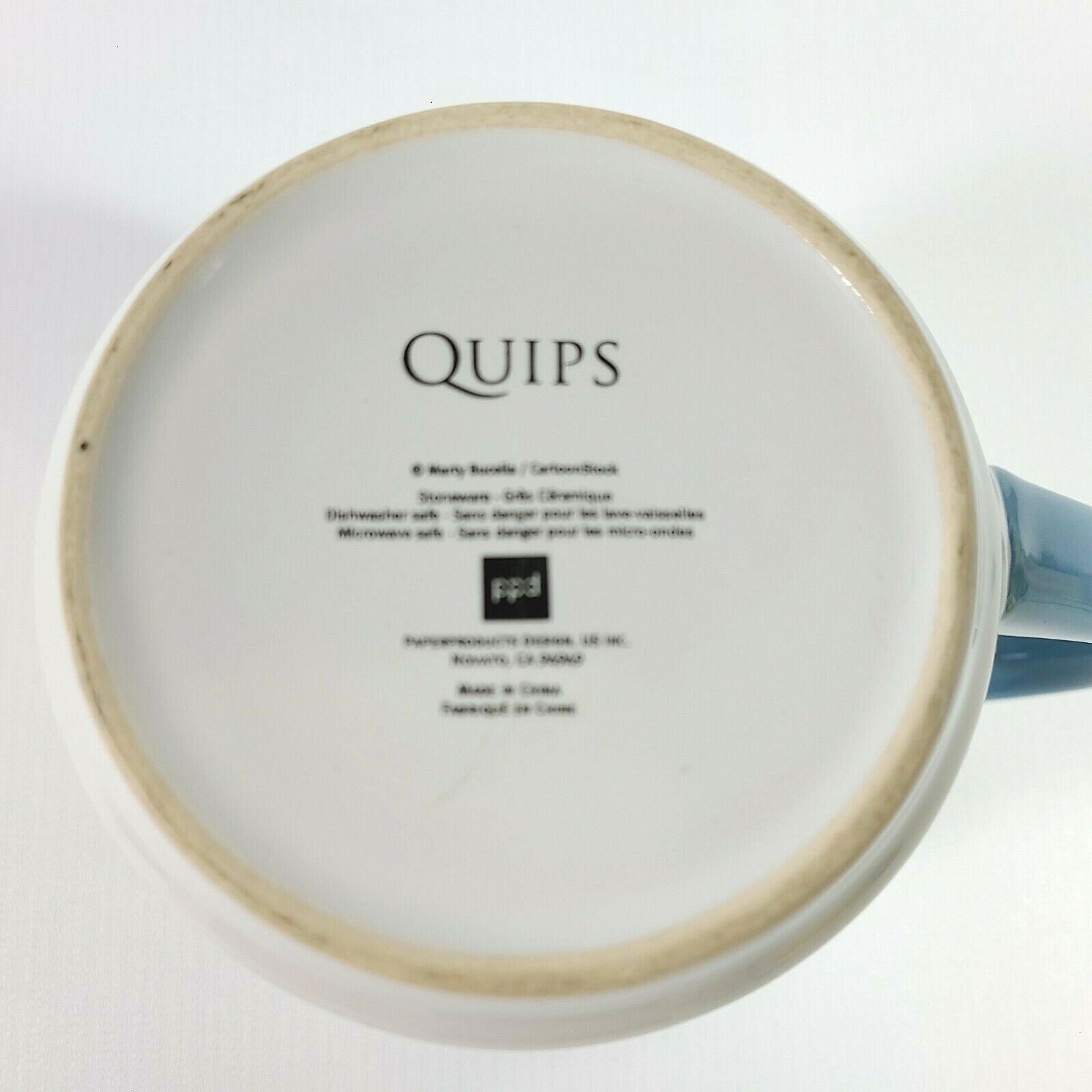 Quips Stoneware Coffee Mug Phone Broke Stopped Texting Spouse Joke ...