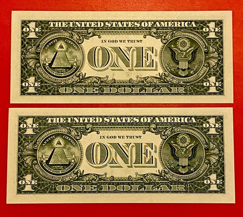 2017A STAR NOTES $1 DOLLAR BILL SET ( A,B,F,G,L ) 5 DISTRICTS ...