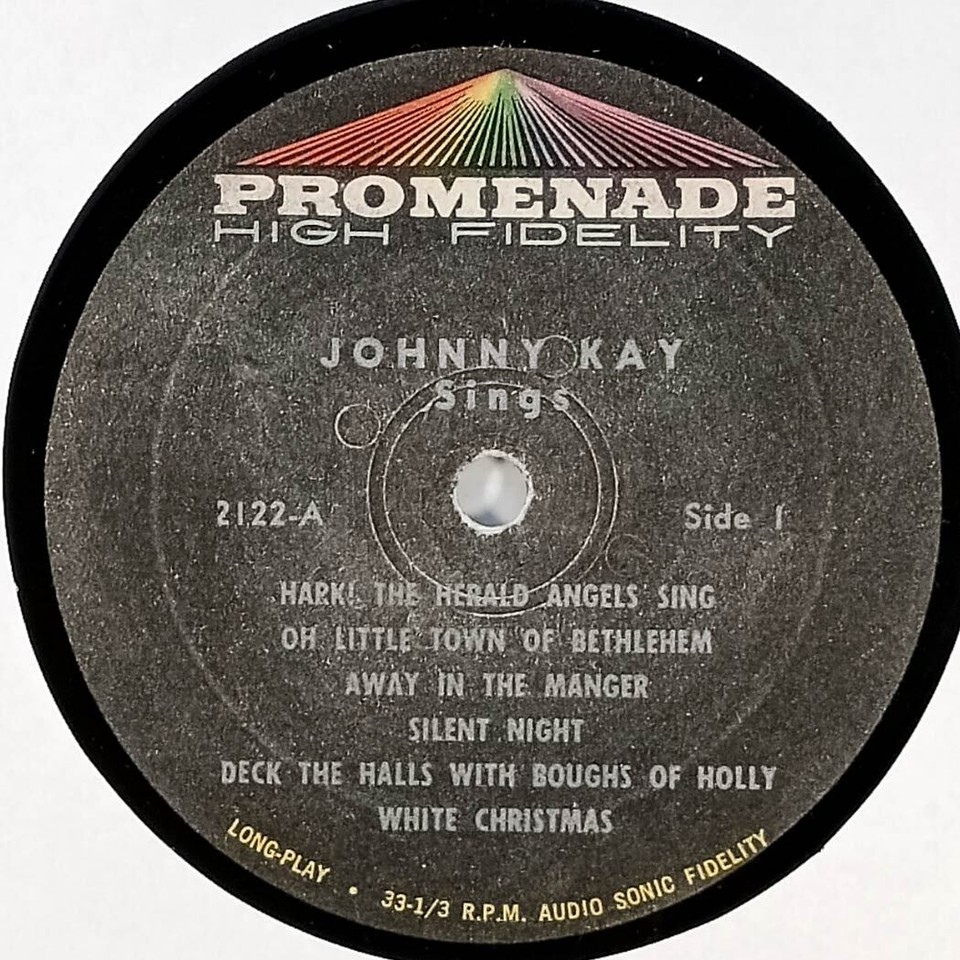 Johnny Kay - Johhny Kay Sings Season's Greetings [12" 33 rpm Vinyl LP ...