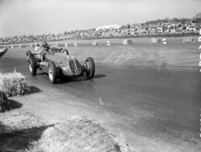 Joe Fry Brian Shawe Taylor, Maserati 4CL 1950 Motor Racing Old Photo 3 ...
