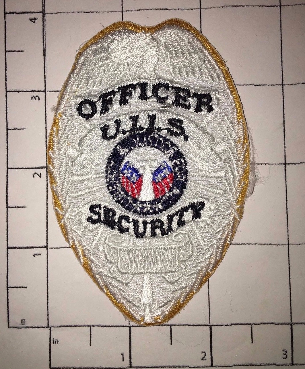 UIIS Security Officer Patch | eBay