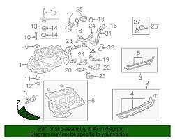 Toyota OEM Genuine Fuel Tank Protector No. 1 77641-48040 | Genuine OEM