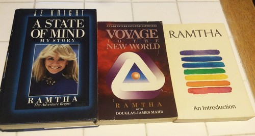 LOT OF 3 RAMTHA BOOKS STATE OF MIND AN INTRODUCTION VOYAGE TO THE NEW ...
