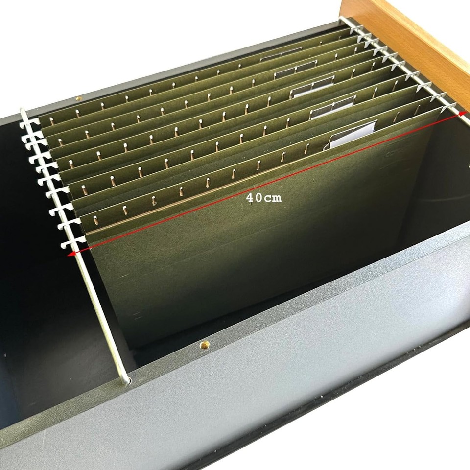 Foolscap Suspension Files Heavy Duty A4 Hanging File Folders Tabs ...