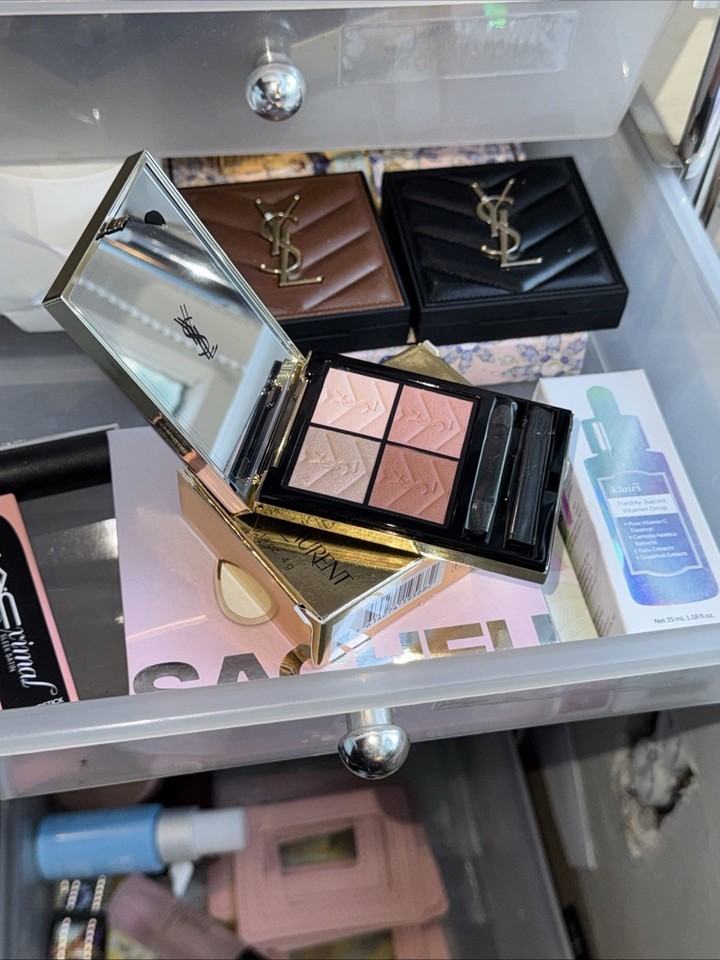 WHOLESALE 85 Piece LUXURY & BRAND NAME SKINCARE & MAKEUP LOT ~YSL,MAC ...