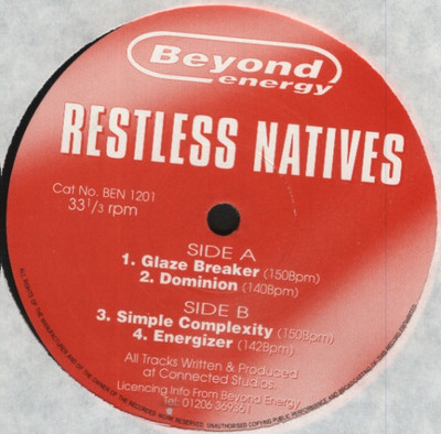 Restless Natives - Untitled - UK 12" Vinyl - 2000 - Beyond Energy | eBay UK