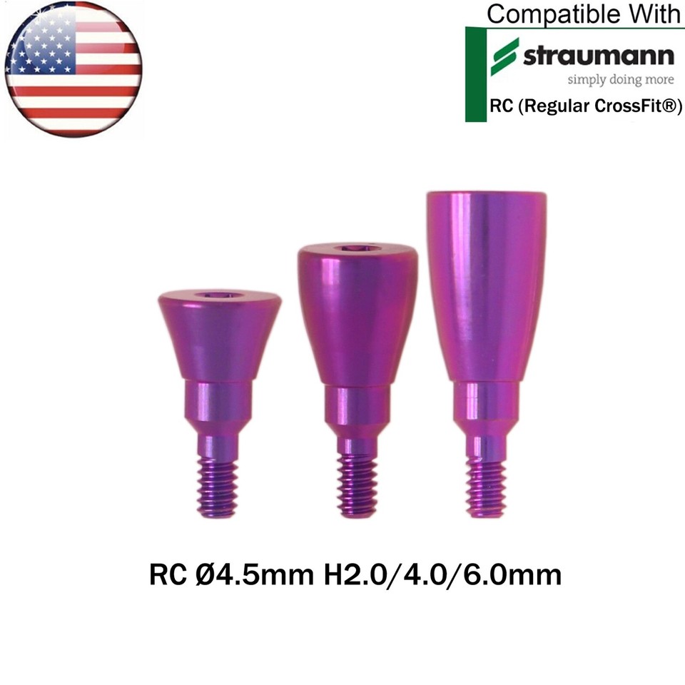US Dental Healing Abutment Healing Closure Caps NC/RC Straumann ITI ...