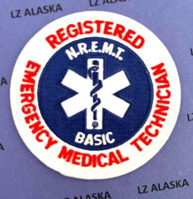BASIC EMT NATIONAL REGISTRY (N.R.E.M.T.) WHITE PATCH (FD5) | eBay