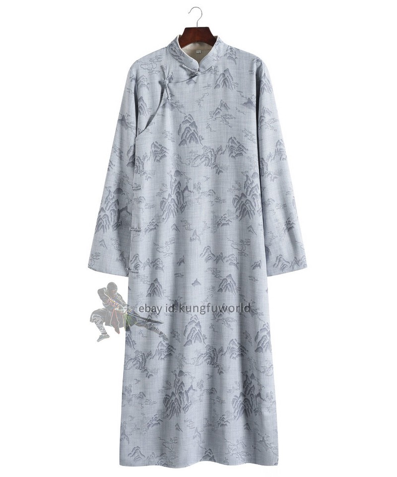 Wing Chun IP Man Robe Tai chi Uniform Wushu Kung fu Suit Shaolin Wudang ...