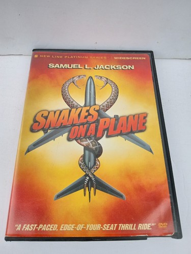 Snakes on a Plane DVD 2006 New Line Samuel L Jackson Julianna Margulies ...