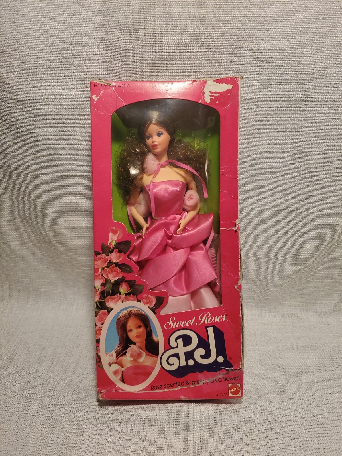 83' Sweet Roses PJ Barbie Doll in Original Box with Accessories Still ...