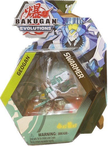 Bakugan Evolutions Geogan SWARMER , Collectible Action Figure with ...