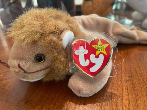 INDONESIA THE RAREST RETIRED TY "ROARY" BEANIE BABIES 1996 WITH ERRORS ...