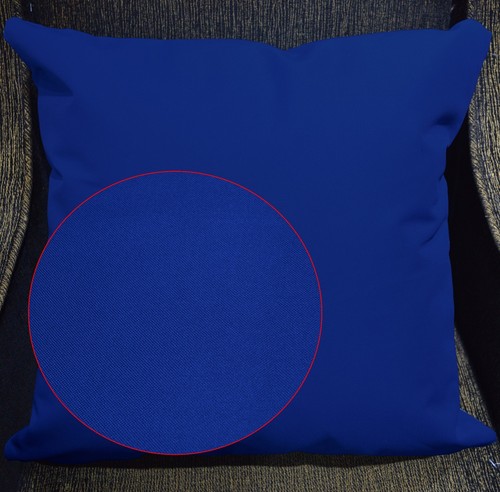 PL17a Blue Canvas Water Proof Outdoor Cushion Cover/Pillow Case Custom ...