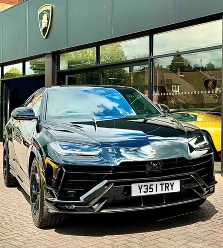 Y351 TRY YES I TRY cherished Reg number plate Lambo Porsche Singh 786 ...