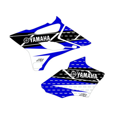 YZ85 15-19 Retro Shroud Graphics Blue Highlight FREE SHIPPING!!! | eBay