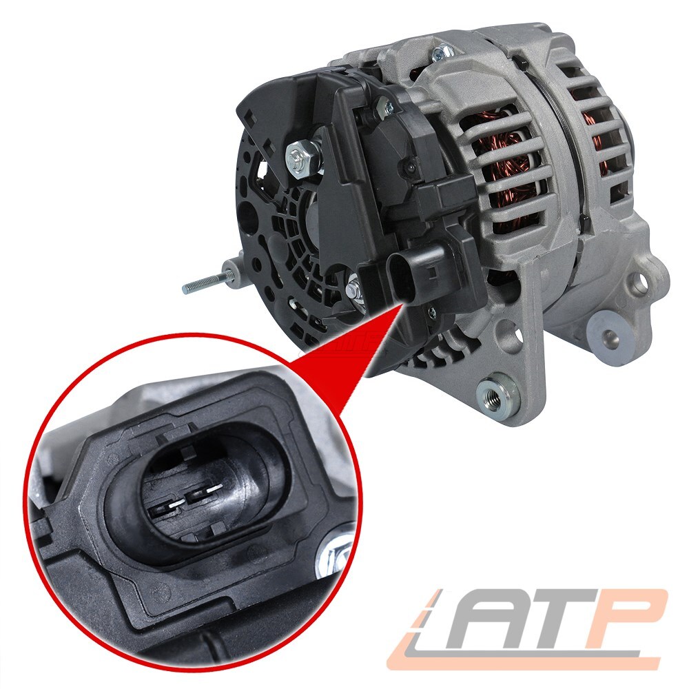 LICHTMASCHINE GENERATOR 90A FÜR VW GOLF 4 PASSAT B5 TRANSPORTER BUS T5 ...